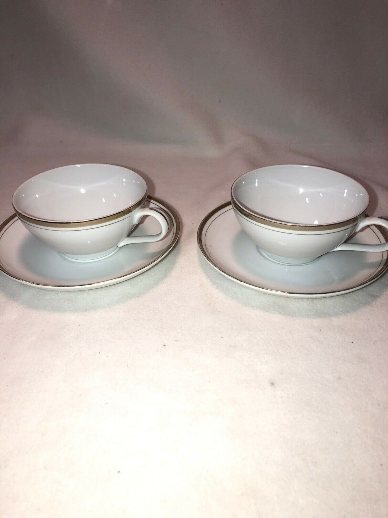 Royalton China Co Translucent Porcelain GOLDEN ELEGANCE 2 Cups - Etsy