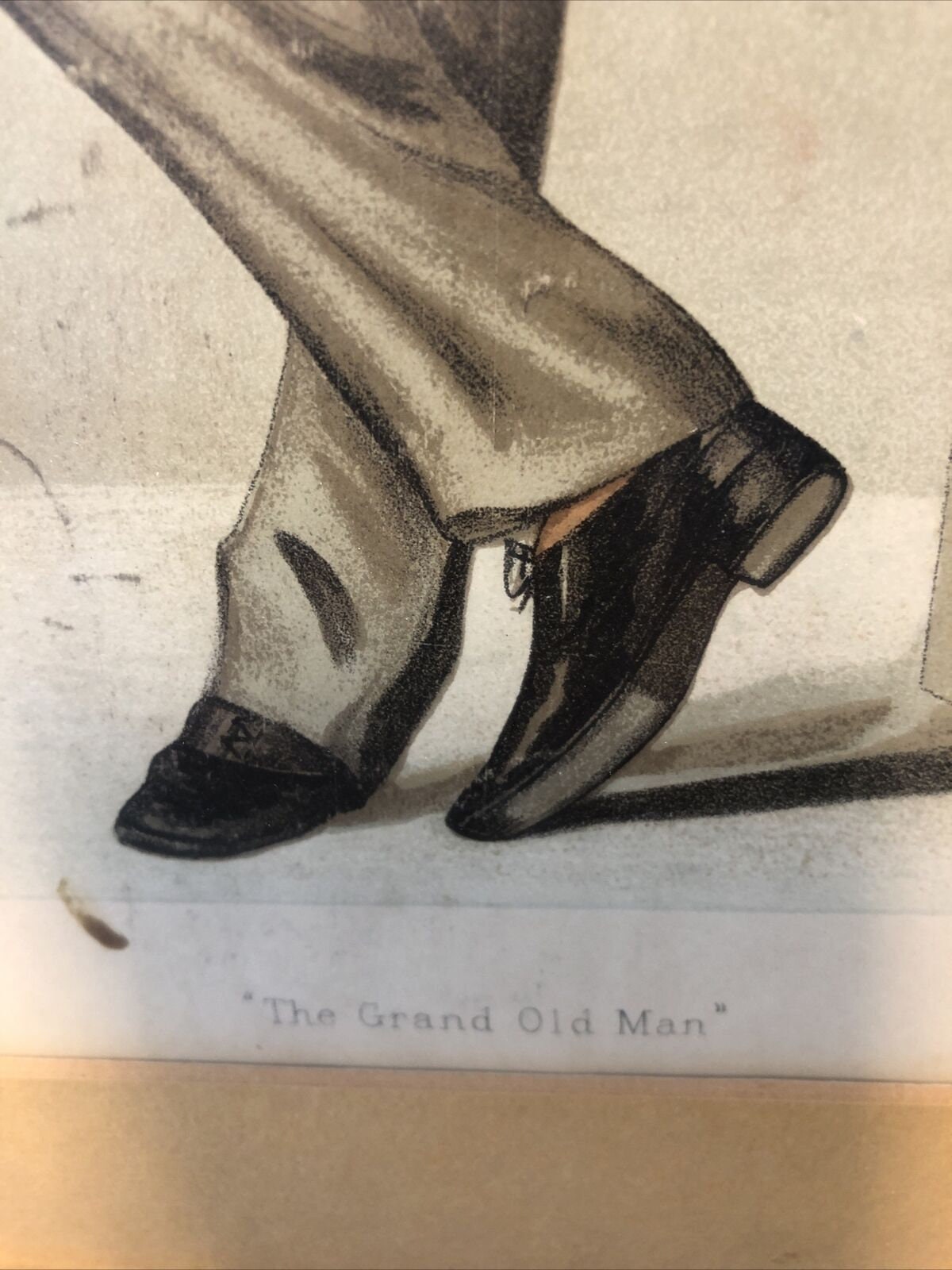 Antique Vanity Fair Nov 5th 1887 the Grand Old Man Lithograph | Etsy
