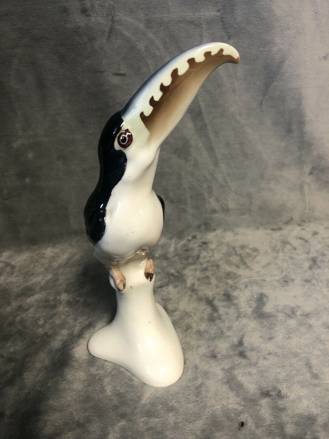 Rare Tuscan China Toucan Bird Figure Statue 9.75 Fantastic - Etsy
