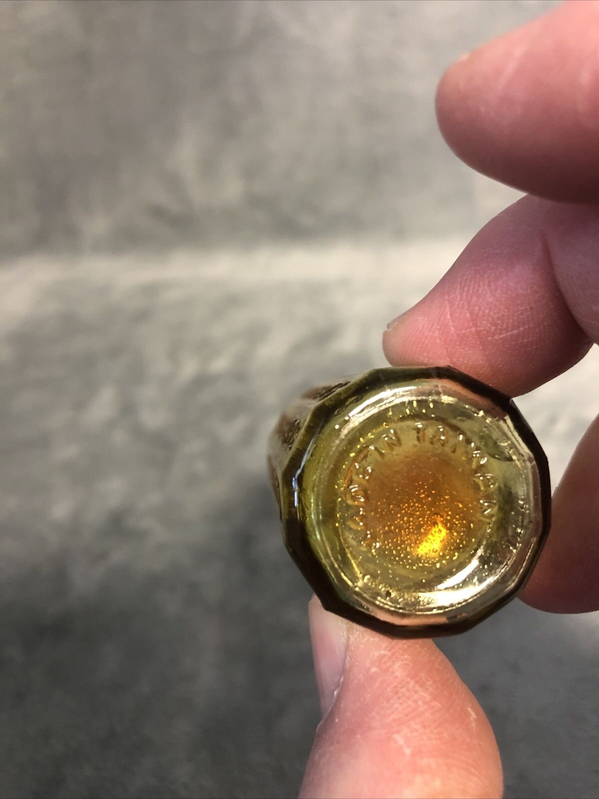 Vintage Yellow Colonel Sam Johnson Jaundice Bitters 3-1/4 Mini ...