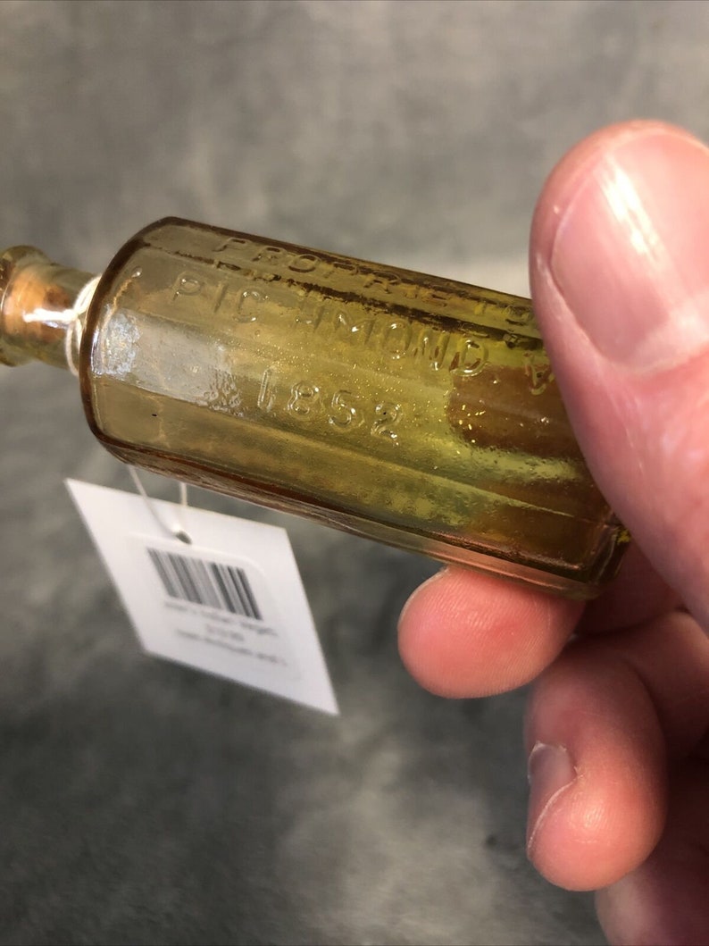 Vintage Yellow Colonel Sam Johnson Jaundice Bitters 3-1/4 | Etsy