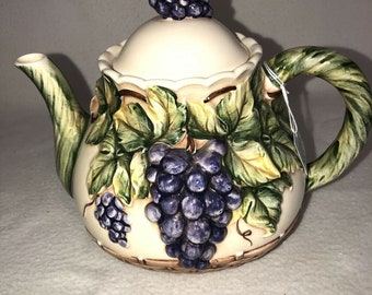 Hand Painted Teapots - Etsy