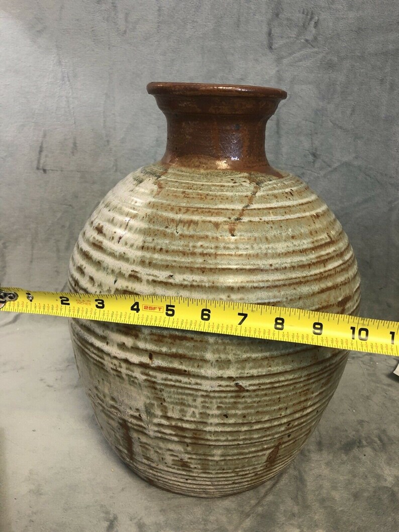 David Hambone Hendley Studio Art Pottery Early 1974 Large Pot - Etsy