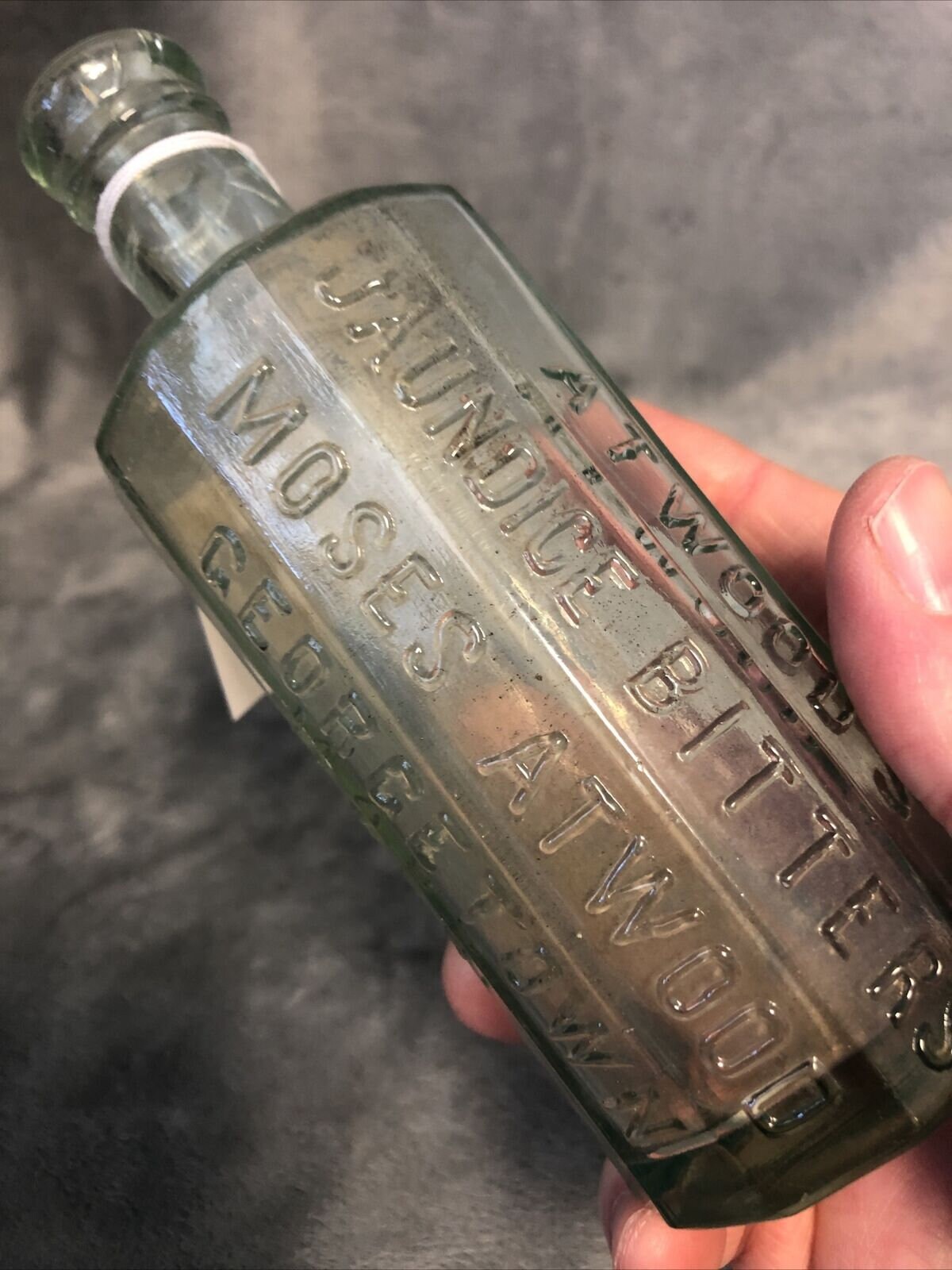 Antique Atwoods Jaundice Bitters Moses Atwood Georgetown Mass - Etsy