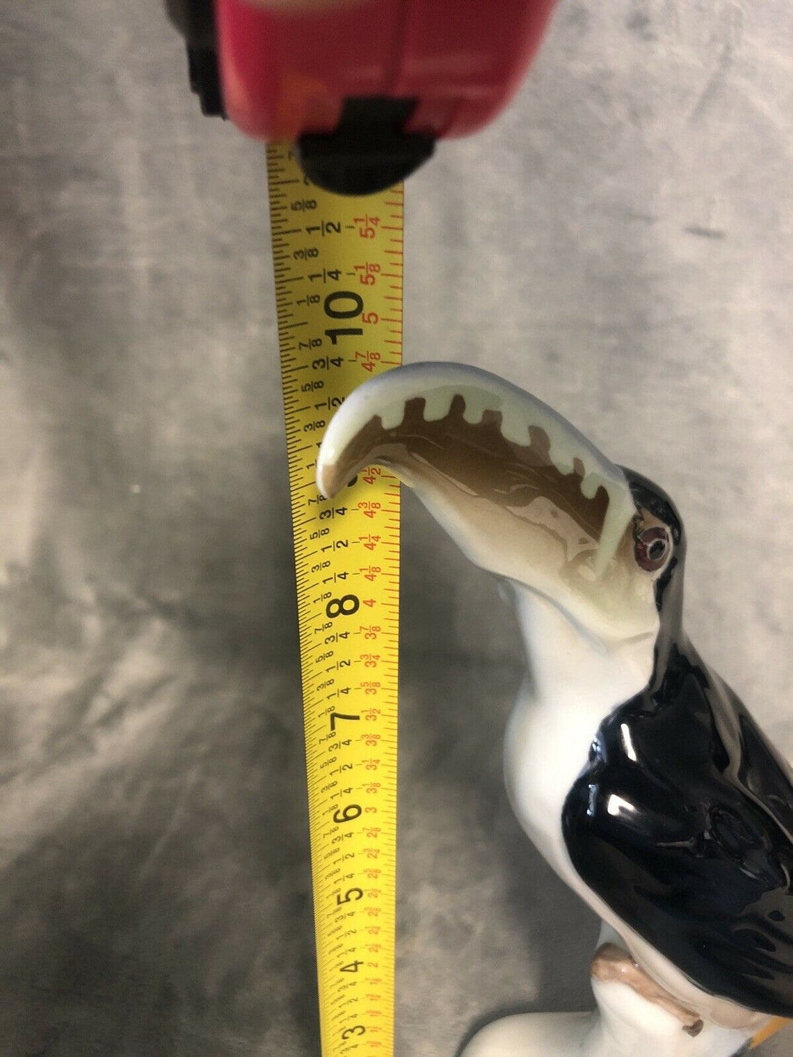 Rare Tuscan China Toucan Bird Figure Statue 9.75 Fantastic | Etsy