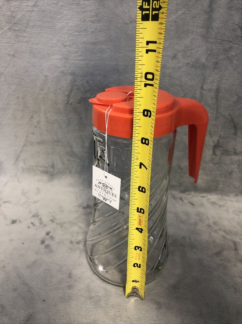 Vintage 1970s Glass TANG Pitcher 1 Quart Anchor Hocking Retro - Etsy