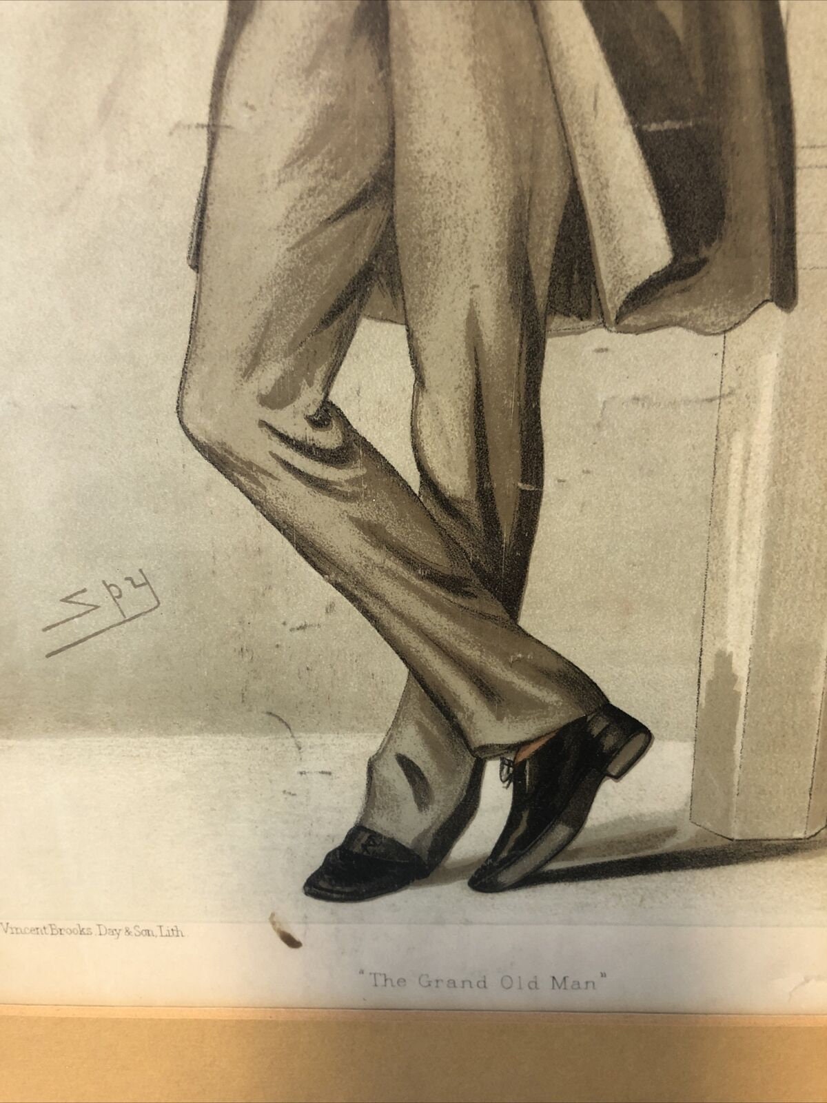 Antique Vanity Fair Nov 5th 1887 the Grand Old Man Lithograph | Etsy