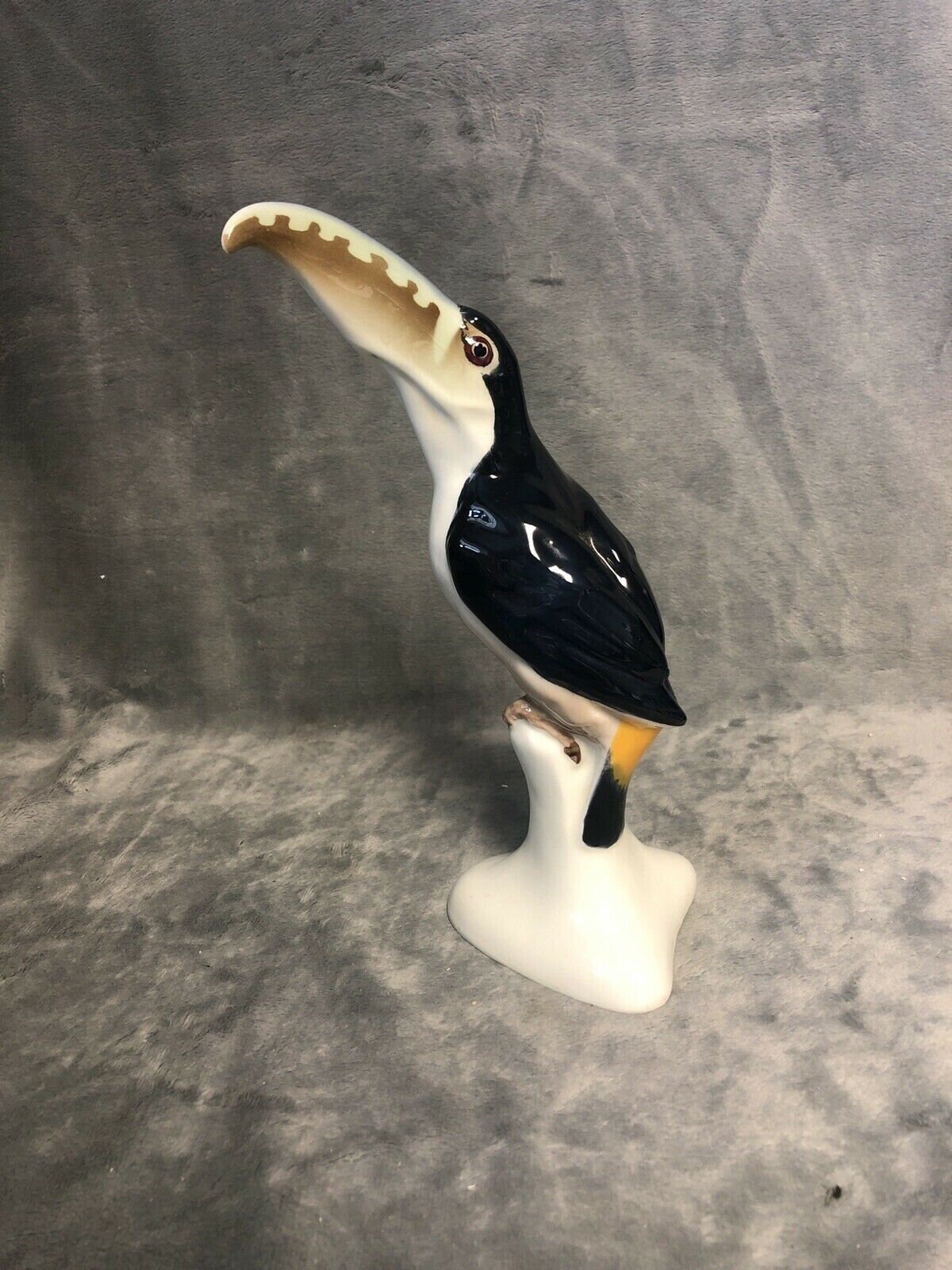 Rare Tuscan China Toucan Bird Figure Statue 9.75 Fantastic Condition - Etsy