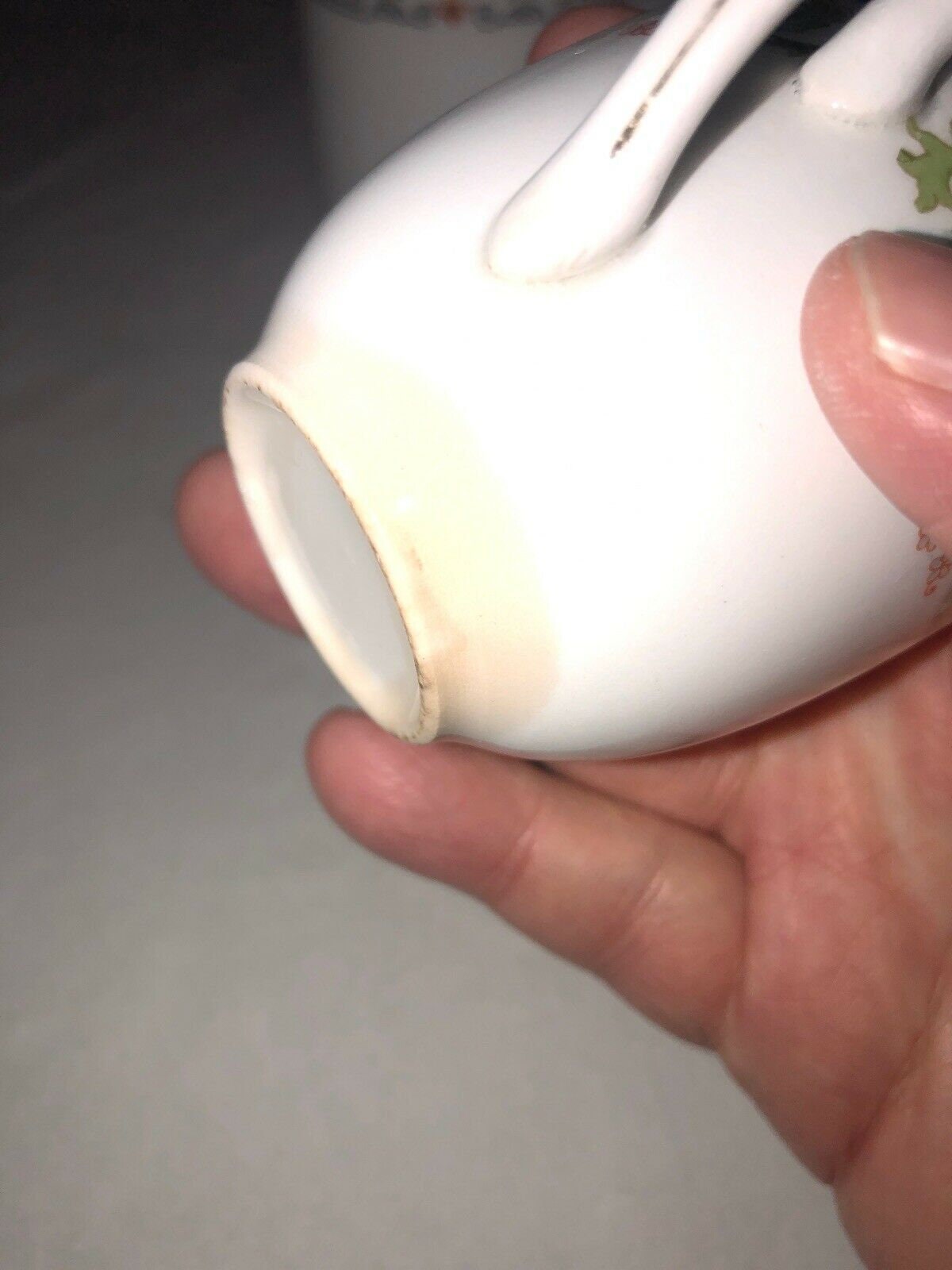 Vintage Edwin M Knowles China Semi Vitreous Tea Pot & 3 Cups | Etsy