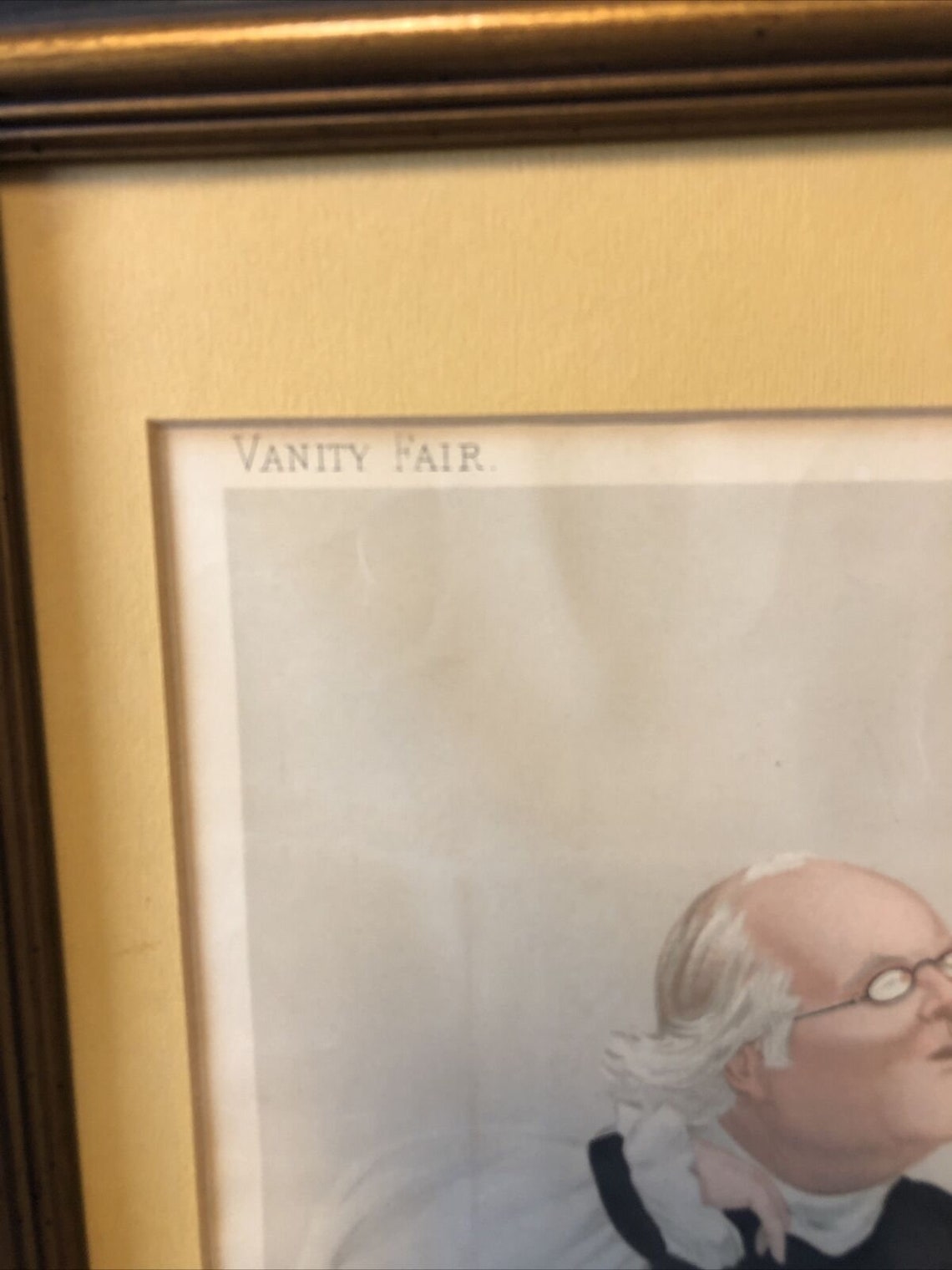 Antique Vanity Fair Mar 17 1888 Litho Spy Series Man of Day | Etsy