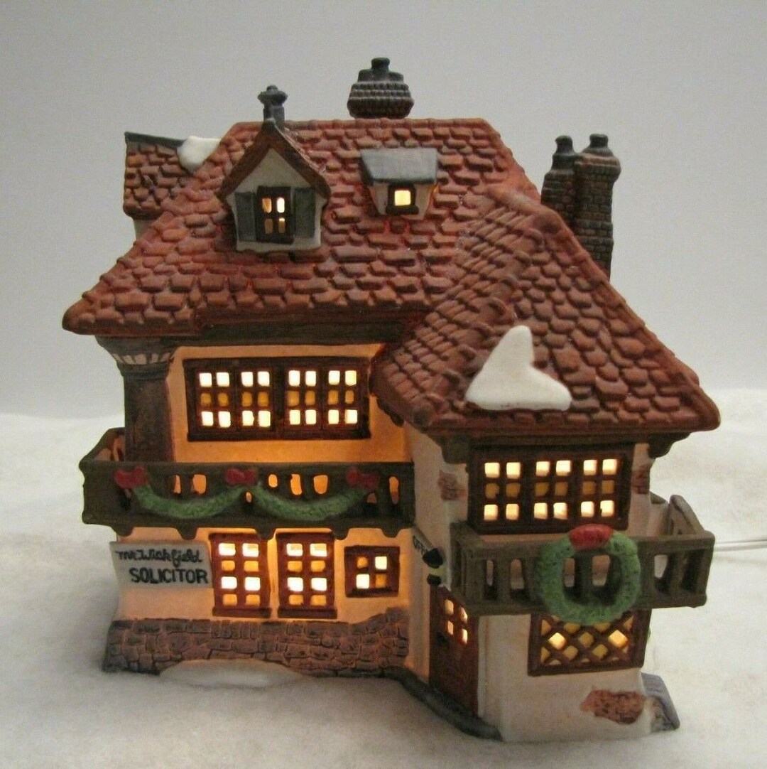 Dept 56 Heritage Collection Dickens Series Mr. Wickfield Solicitor 5550 ...