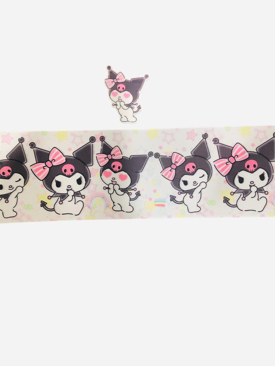 Grosgrain Printed Ribbon 3” Hello Kitty Melody Kuromi - Etsy