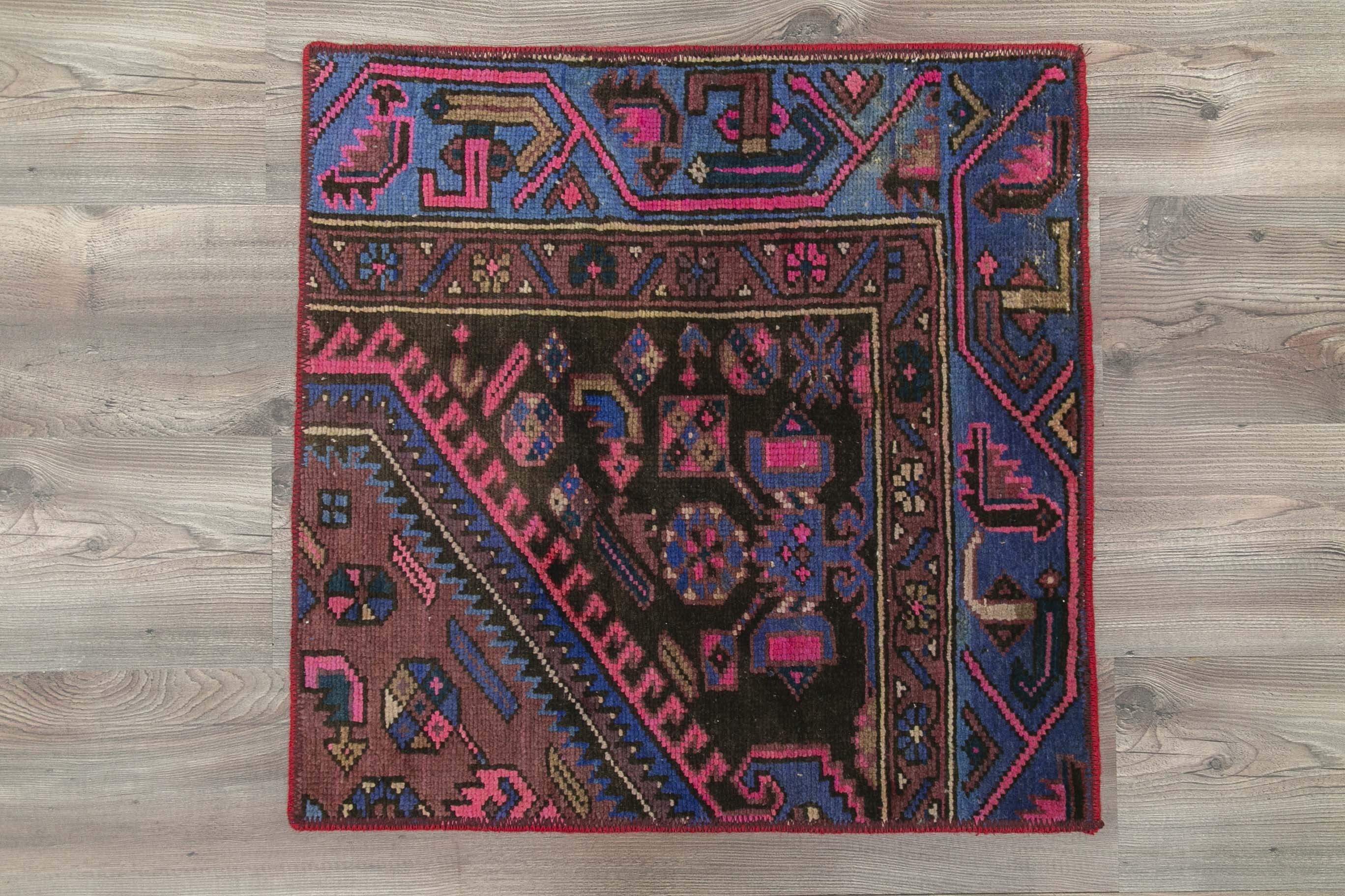 2.1 X 2.1 Ft 66 X 66 Cm Small Square Rug Square Rug | Etsy UK