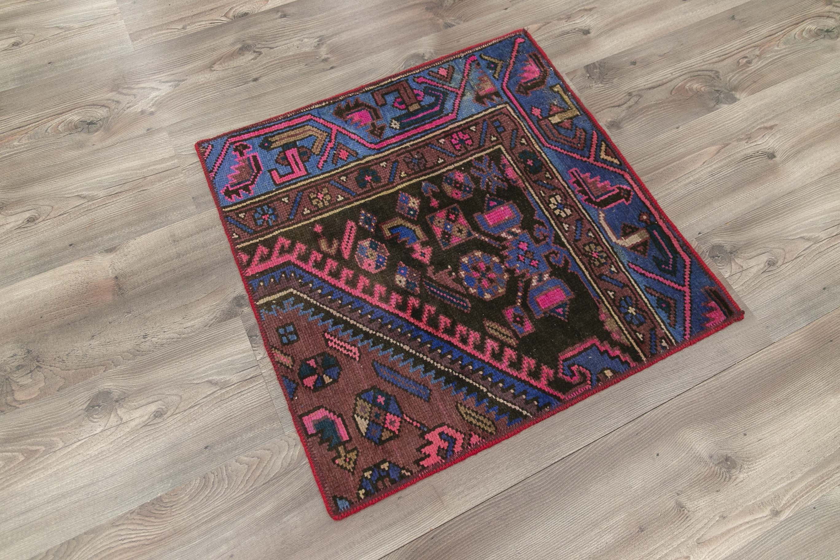 2.1 X 2.1 Ft 66 X 66 Cm Small Square Rug Square Rug | Etsy UK