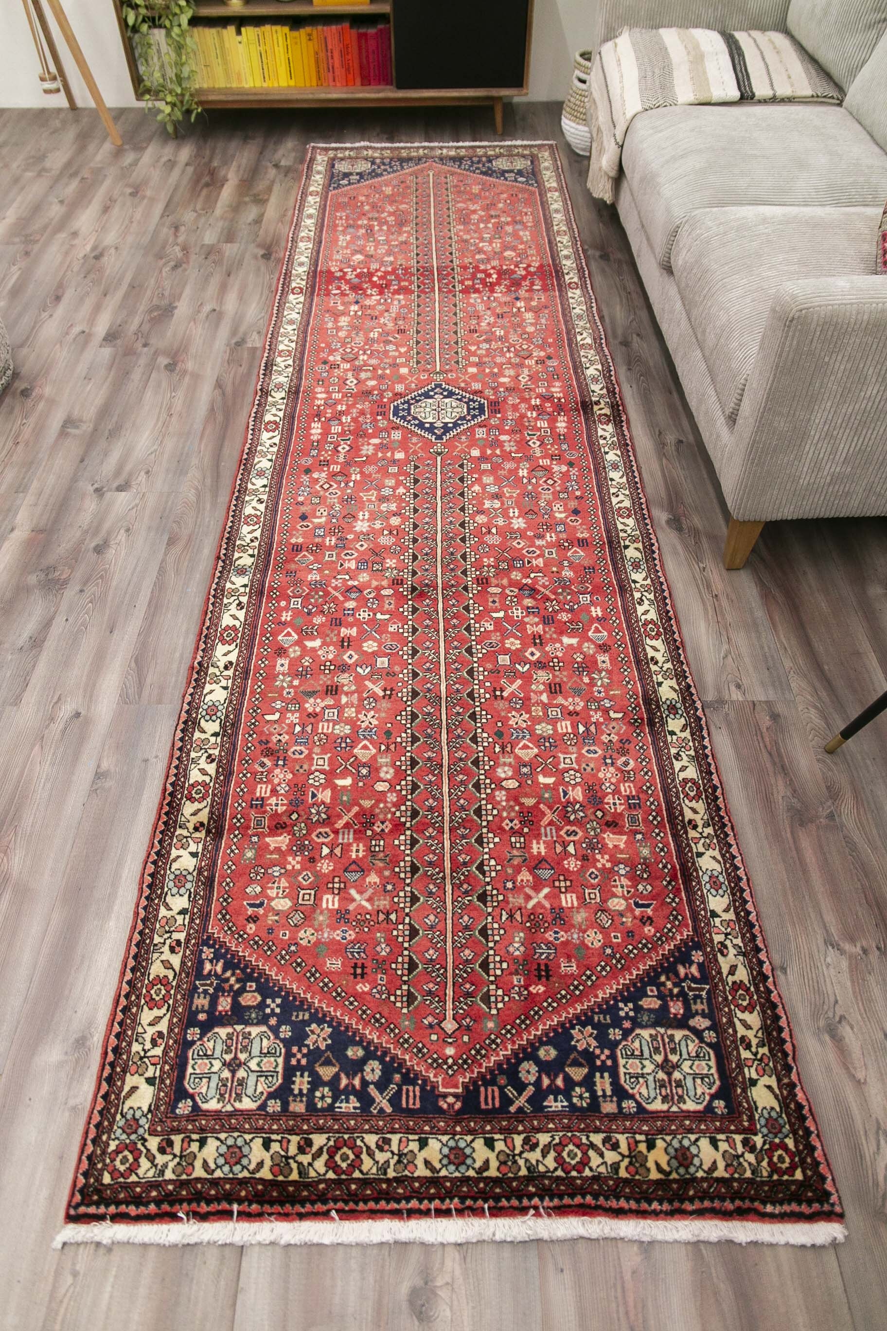 12.8 x 4 ft 391 x 124 cm Corridor Rug Hallway Rug Persian | Etsy