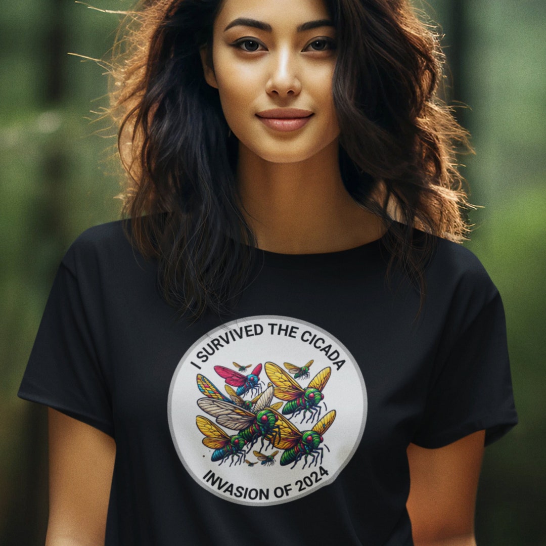 Invasive Swarming Buzzing Cicadas Shirt Winged Natural Noisy T-shirt Seasonal Infestation ...