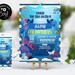 Under the Sea Invitation, Editable Invitation, Ocean Invitation, Ocean ...