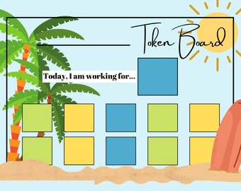 Basic Token Board printable - Etsy