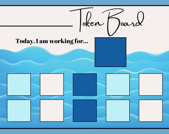 Ocean Token Board - Etsy