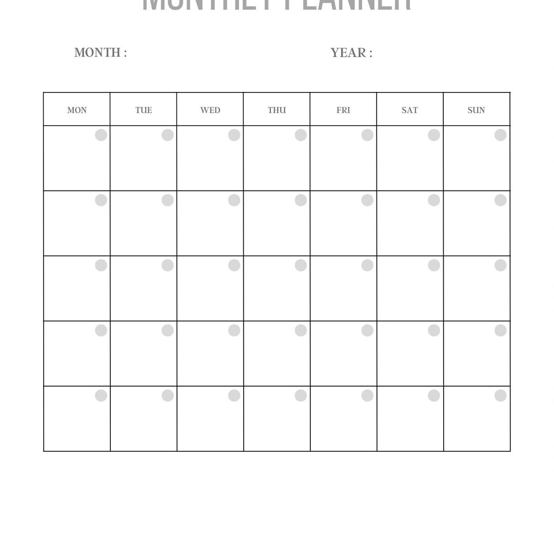 Adhd/autism Monthly, Weekly, Daily Student Plnner - Etsy