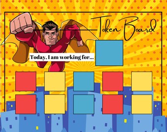 Behavior Chart Reward Chart Token Board Picture Symbols - Etsy