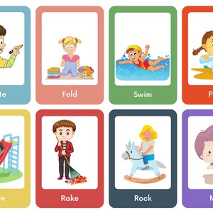 Action Items Tacting Flashcards, VB-MAPP Flashcards, Digital Download ...