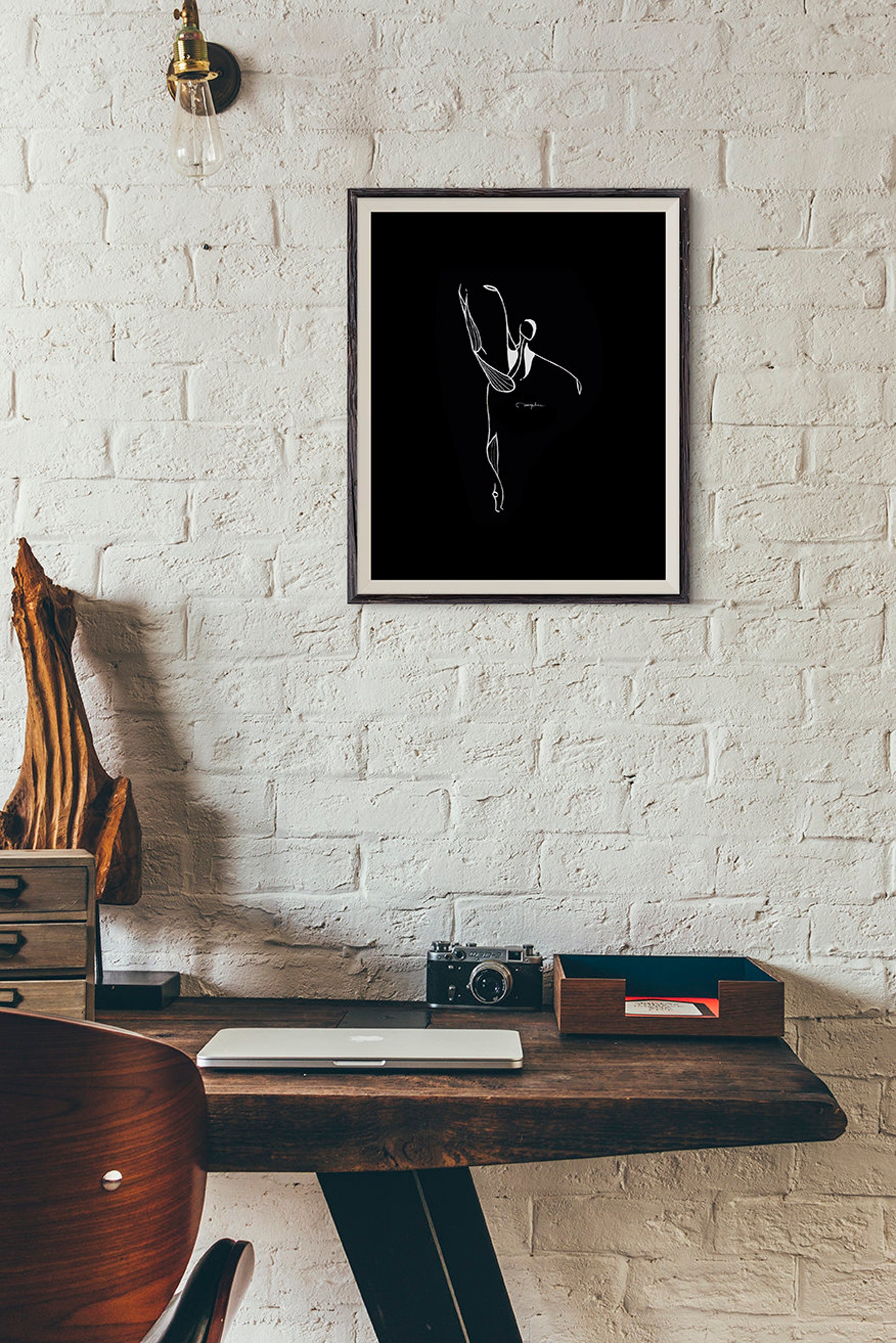 Ballet Art Print Line Art Print Ballet Dancer Print Dance - Etsy