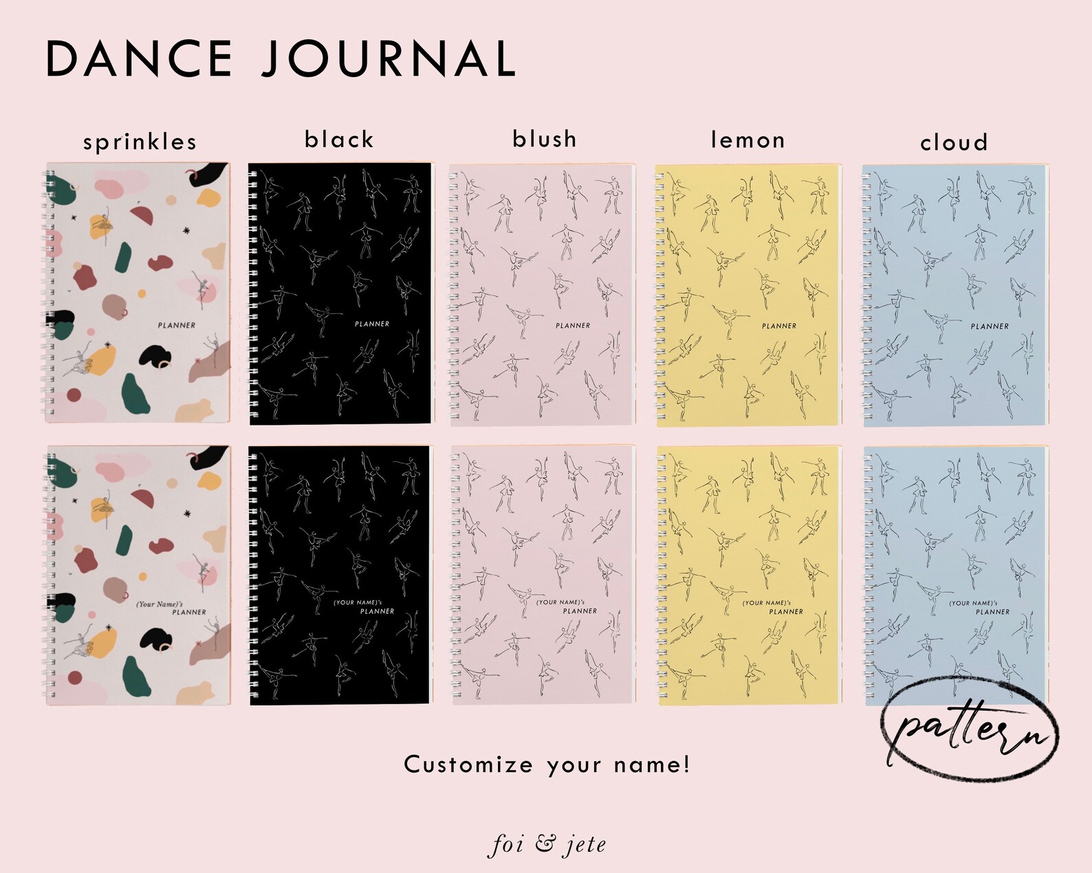 Dance Journal Ballet Journal Dancers Notebook Dance - Etsy