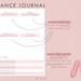 Dance Journal Ballet Journal Dancers Notebook Dance Exercise Tracker ...