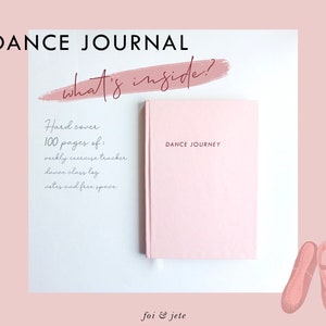 Dance Journal Ballet Journal Dancers Notebook Dance - Etsy