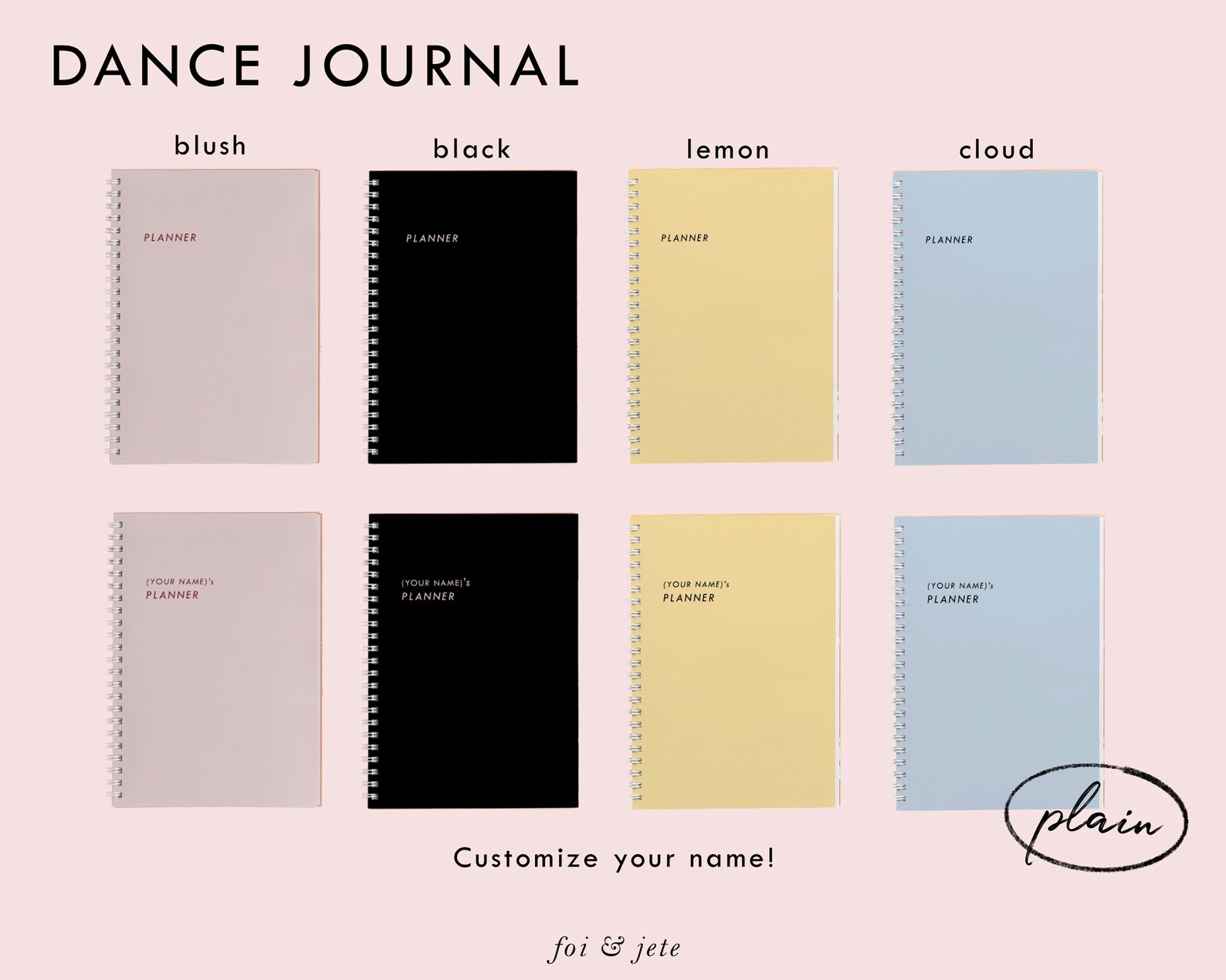 Dance Journal Ballet Journal Dancers Notebook Dance - Etsy