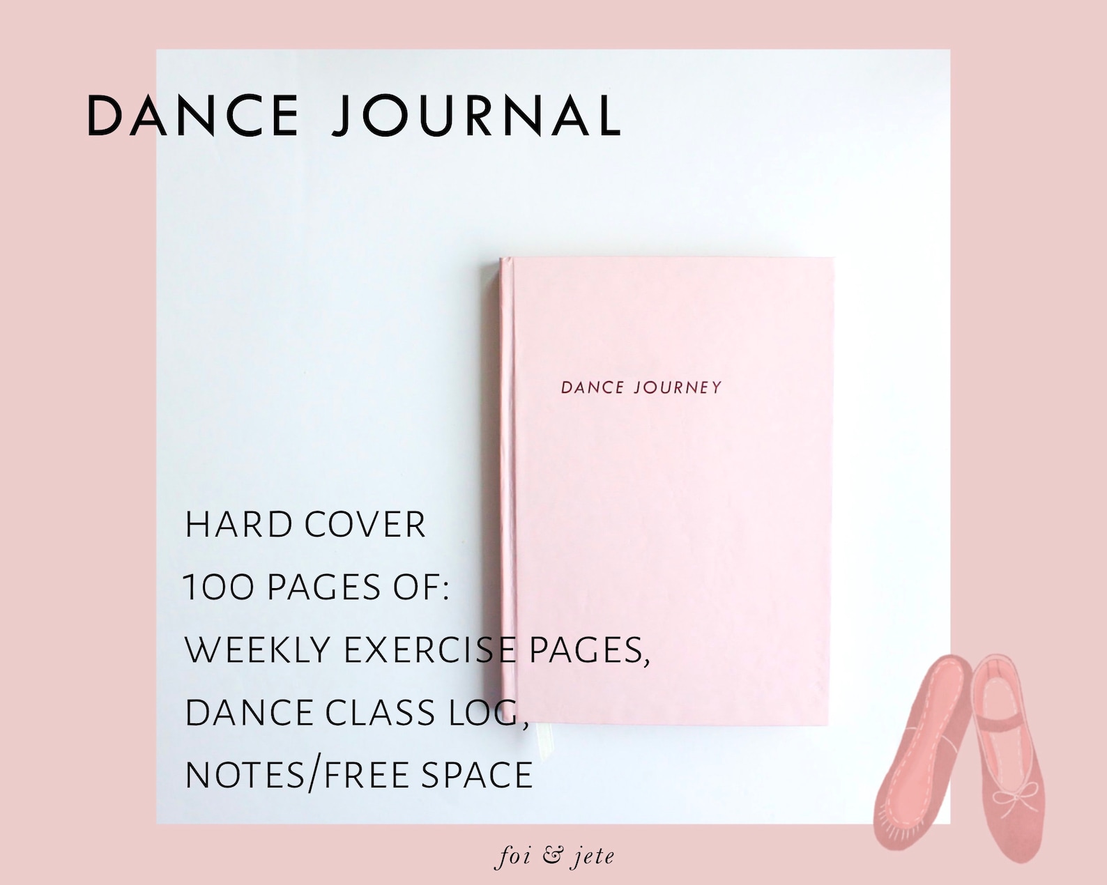 Dance Journal Ballet Journal Dancers Notebook Dance - Etsy