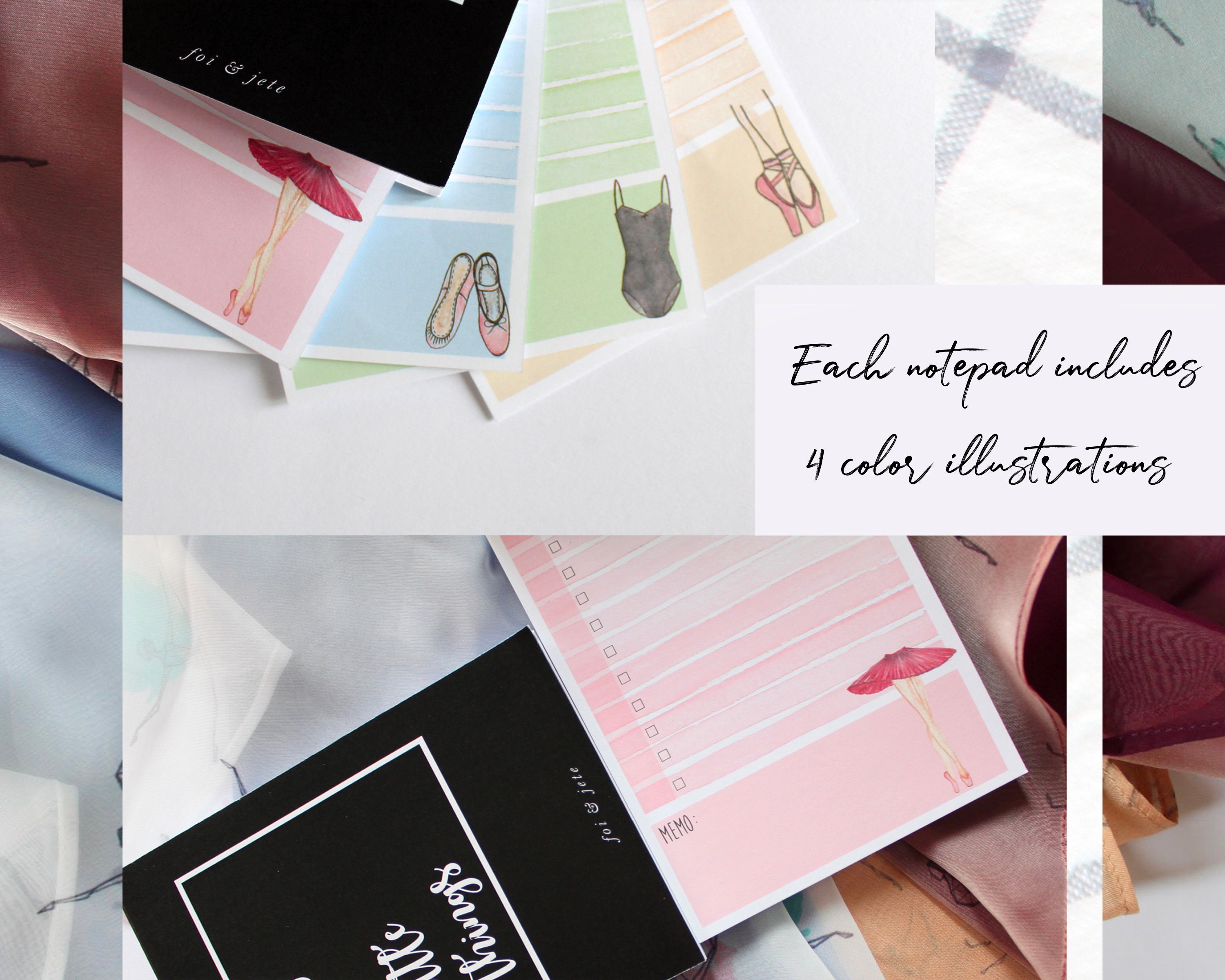 Ballet Notepad - Ballet Notebook - Dance Book - Dance Memopad - Dance ...