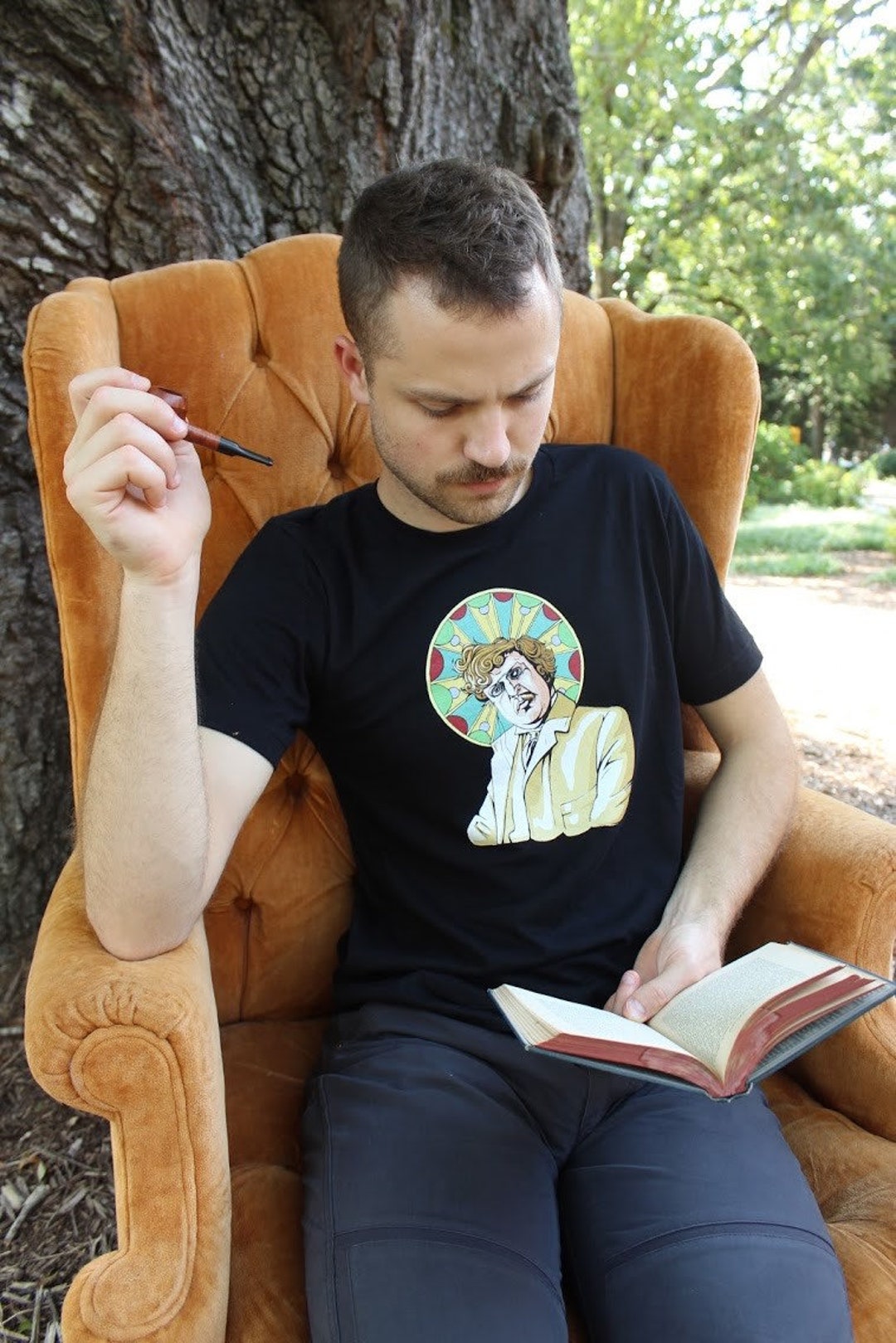 G.K. Chesterton Graphic T-shirt - Etsy