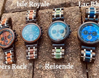 Wood Watch,personalized Wood Watch,engraved Wooden Watch for Men ...