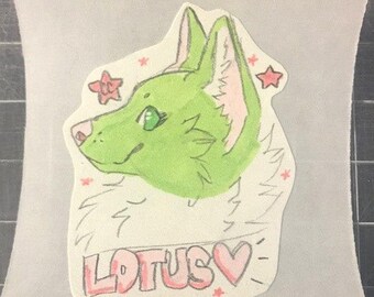 Furry Custom Sticker | Etsy