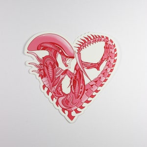 Xenomorph Sticker | Alien Sticker - Etsy