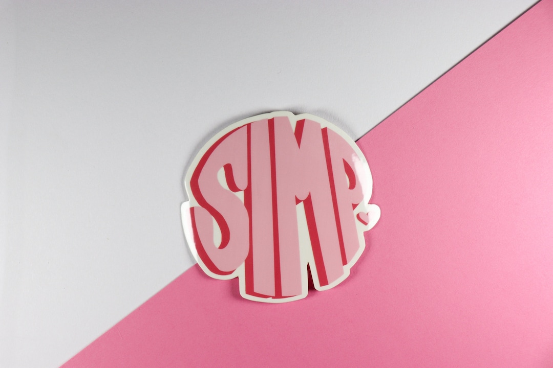 Simp Stickers Simp Decal - Etsy
