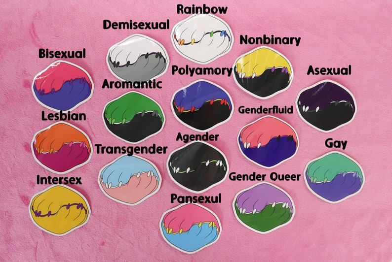 Pride Paw Stickers | LGBT+ Furry Sticker - Etsy
