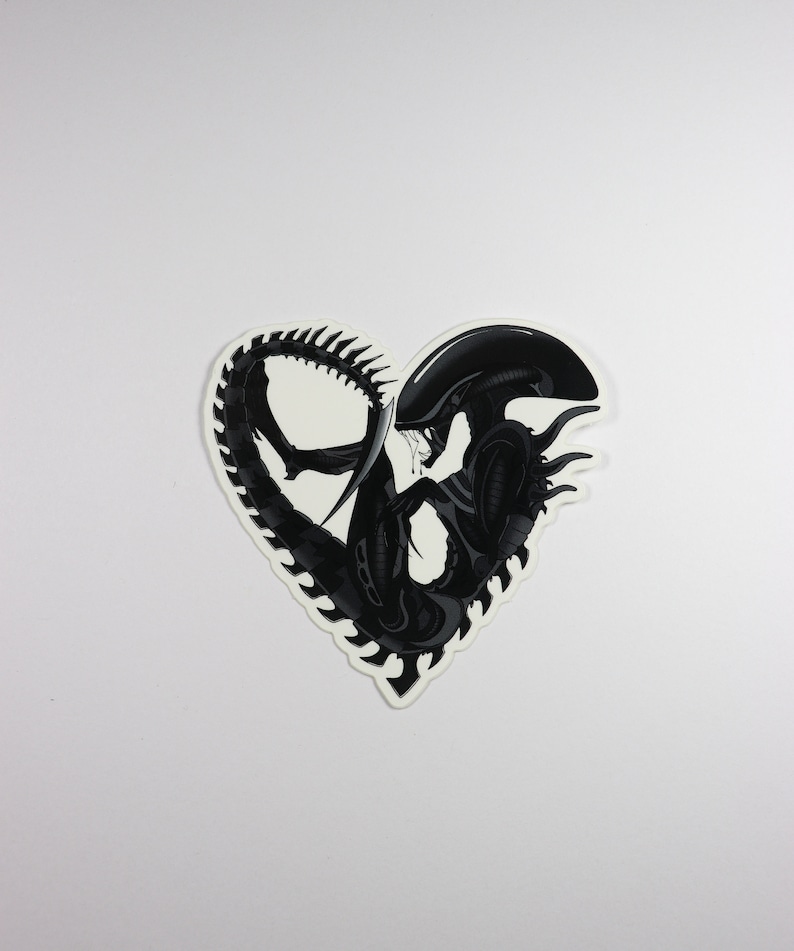 Xenomorph Sticker Alien Sticker - Etsy