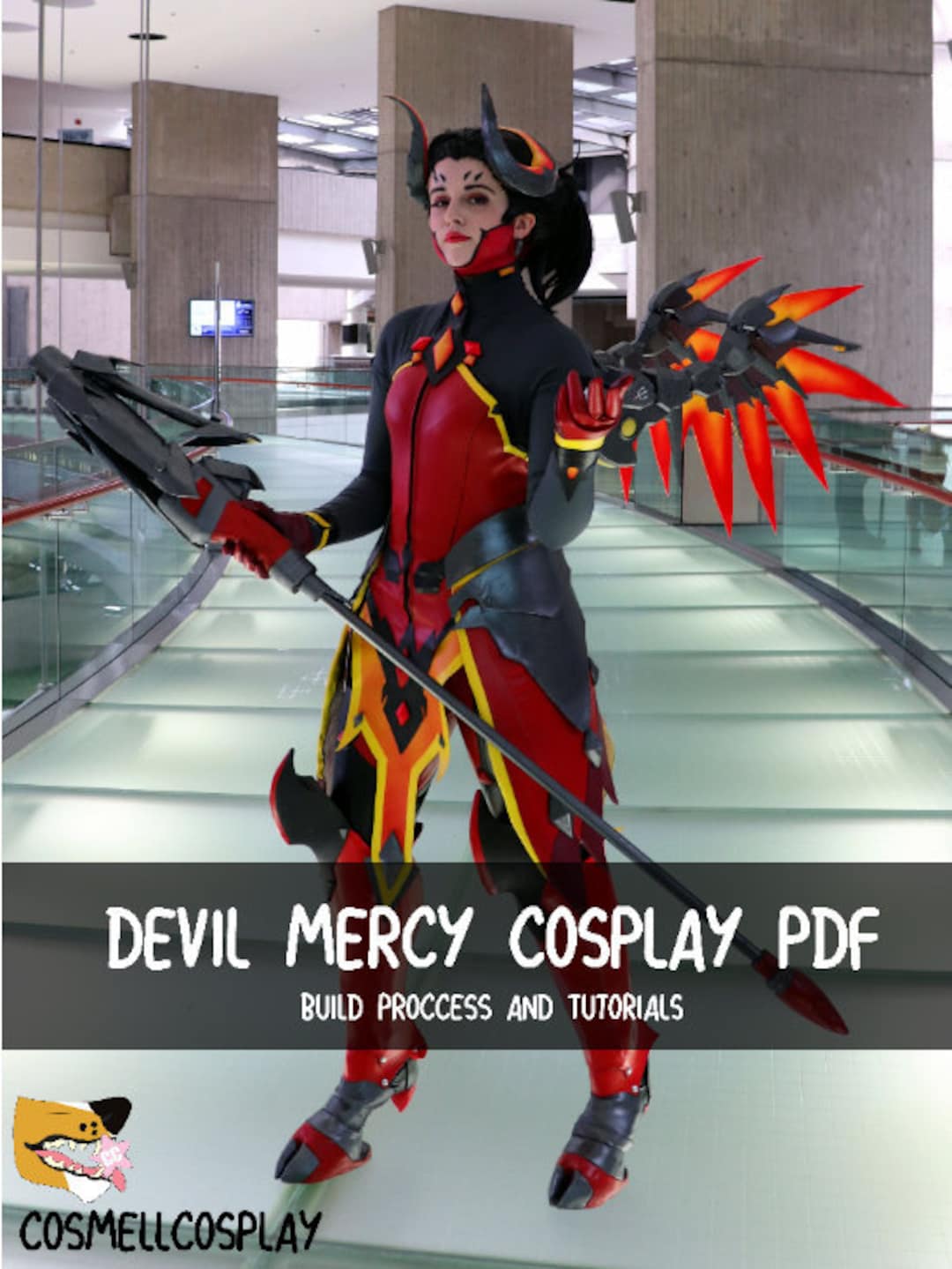 Devil Mercy Cosplay PDF | Overwatch Cosplay Tutorial - Etsy