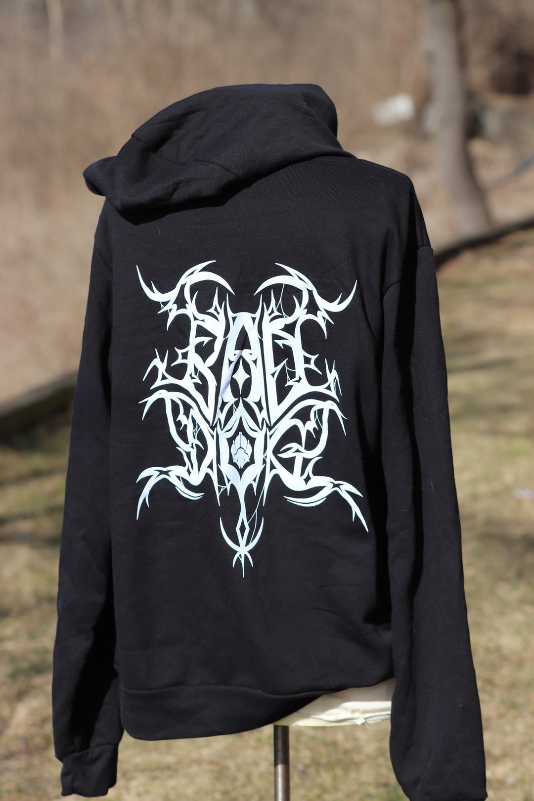 BAD DOG Hoodies | Metal Font Bad Dog Pullover - Etsy