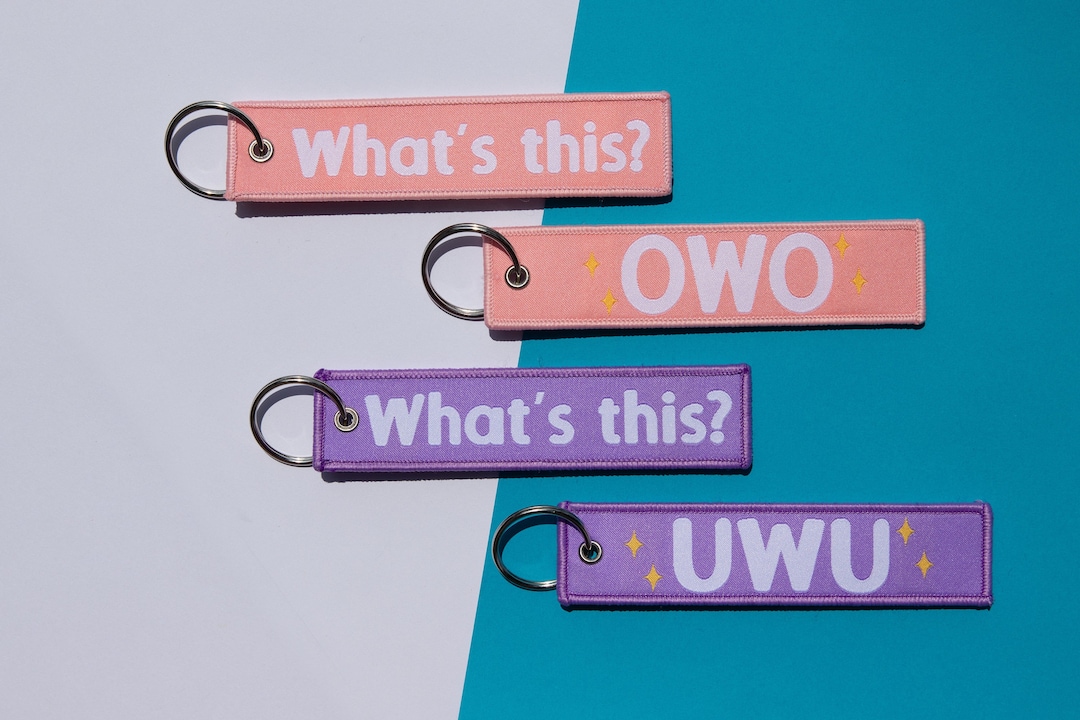 Furry OWO UWU Hang Tag | Cosplay Luggage Tag - Etsy