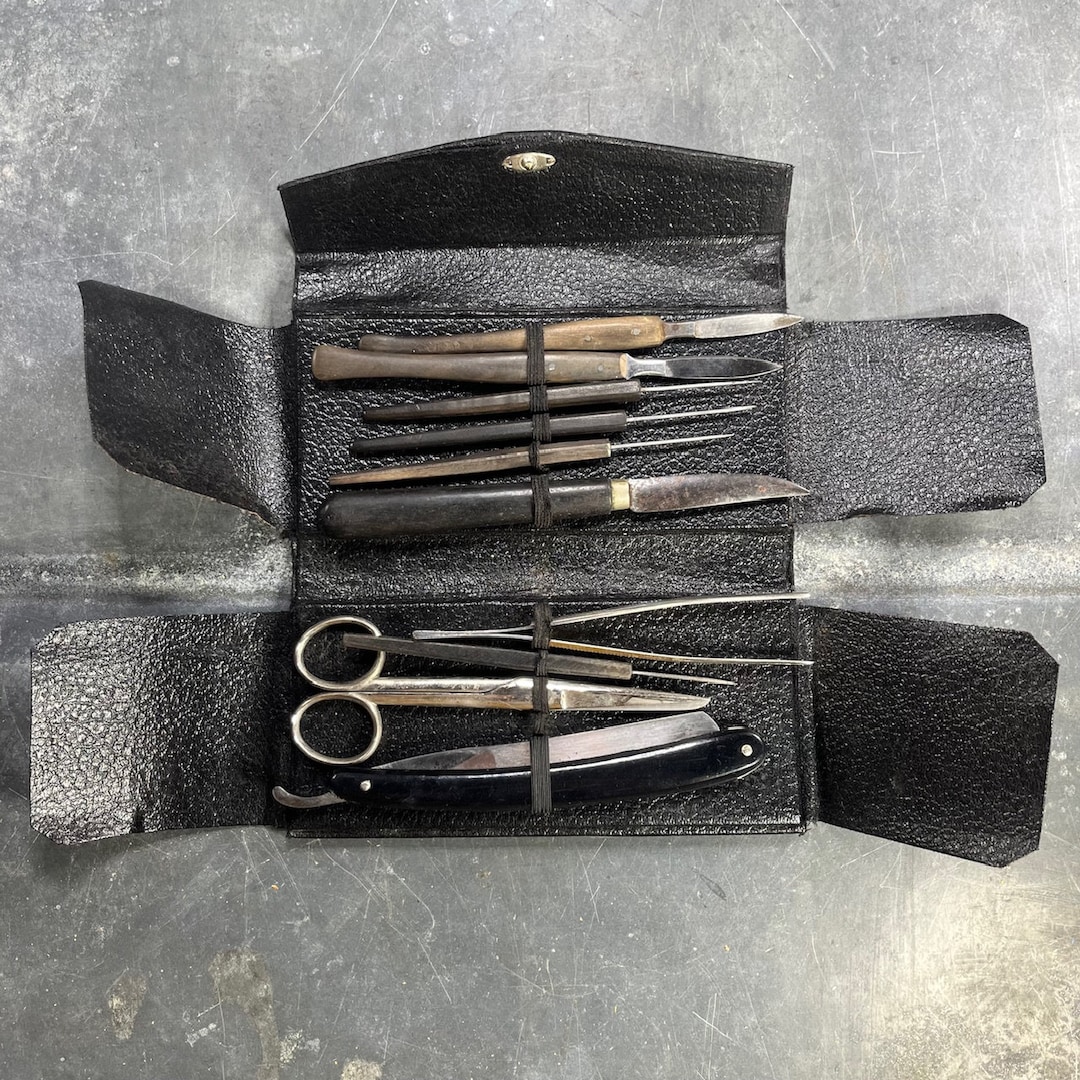 Old Surgical Dissection Medical Kit - Etsy