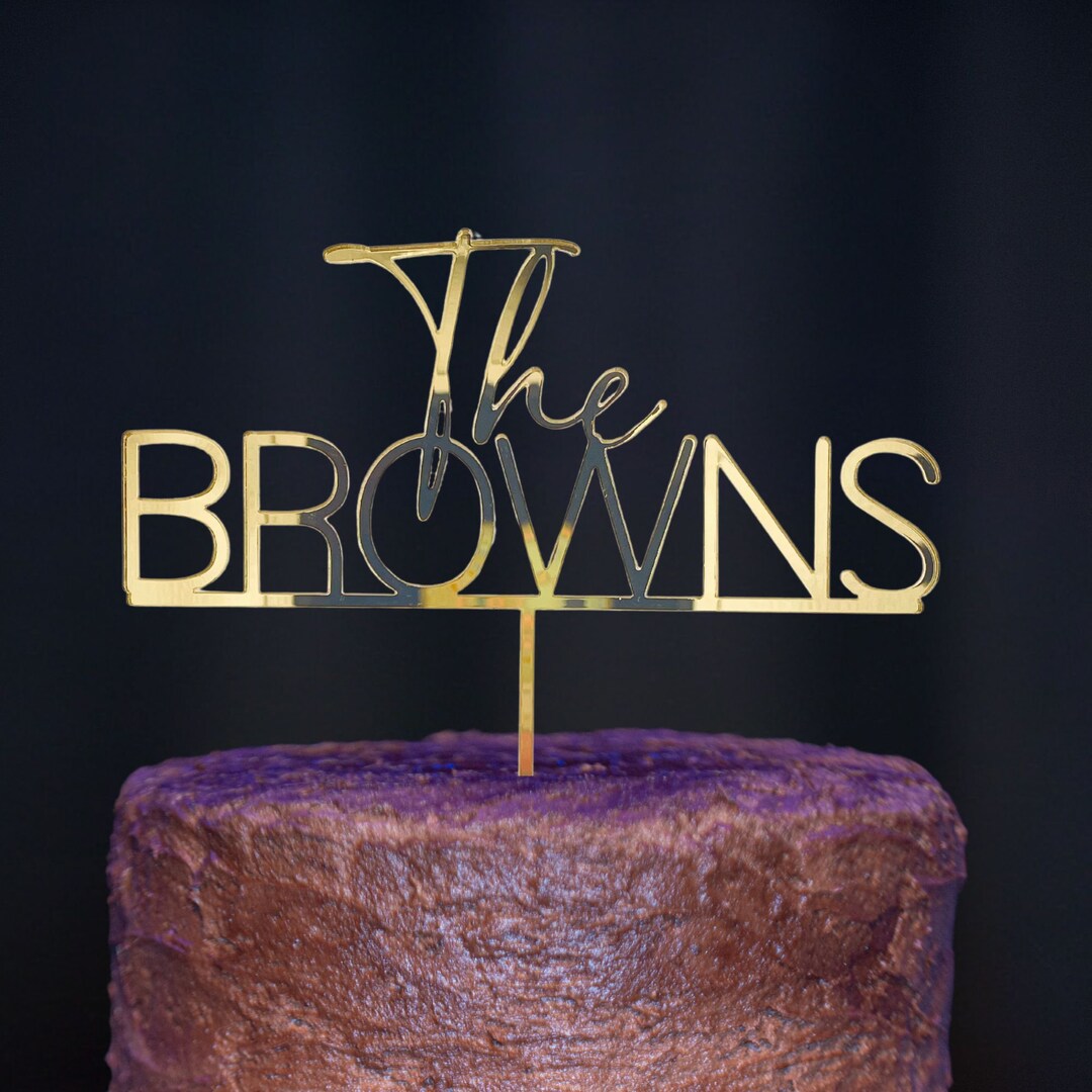 Personalized Name Cake Topper, Custom Acrylic Topper, 6 Birthday ...