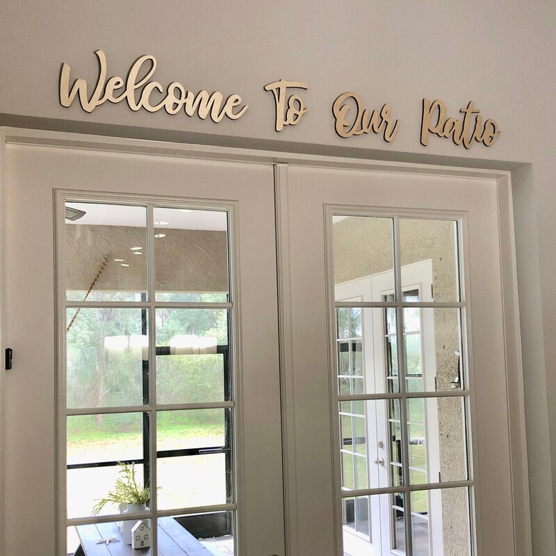 Welcome to the Patio - Etsy