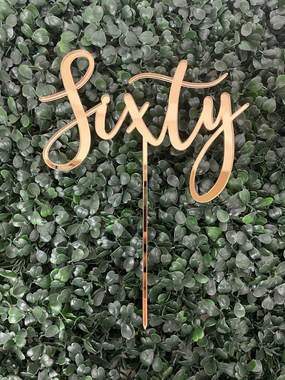 Number Acrylic Cake Topper, Birthday Celebration Cake Topper - Etsy