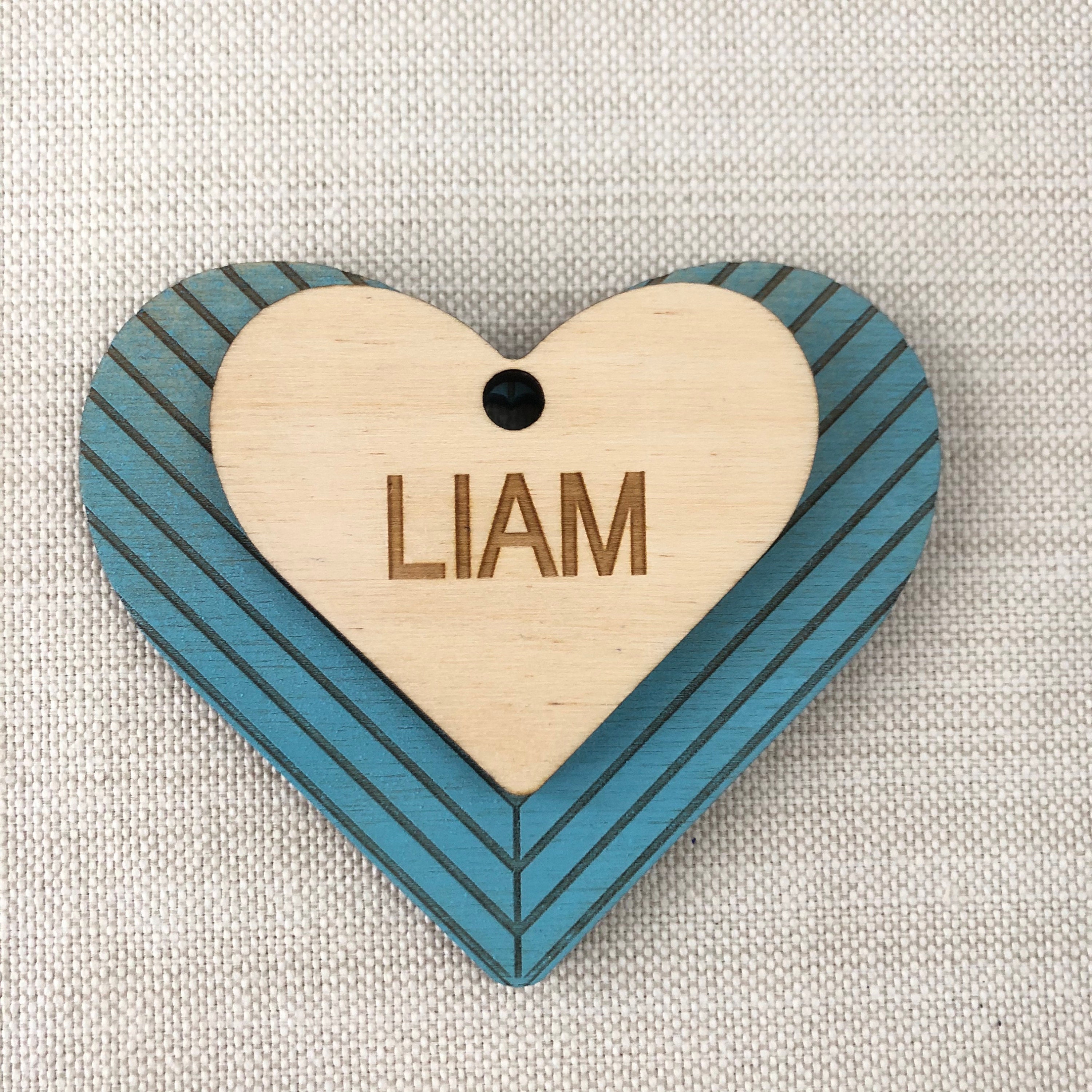 Personalized Heart Shape Tags - Etsy.de