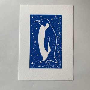 Block Prints All Blue Misprint Print Set Linoleum Block Print, Linocut ...