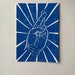 Block Prints All Blue Misprint Print Set Linoleum Block Print, Linocut ...